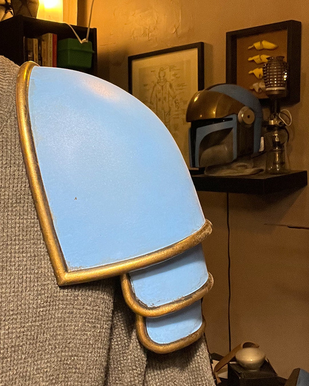 FILE - Pauldron, Heavy Infantry Mando Inspired - Etsy