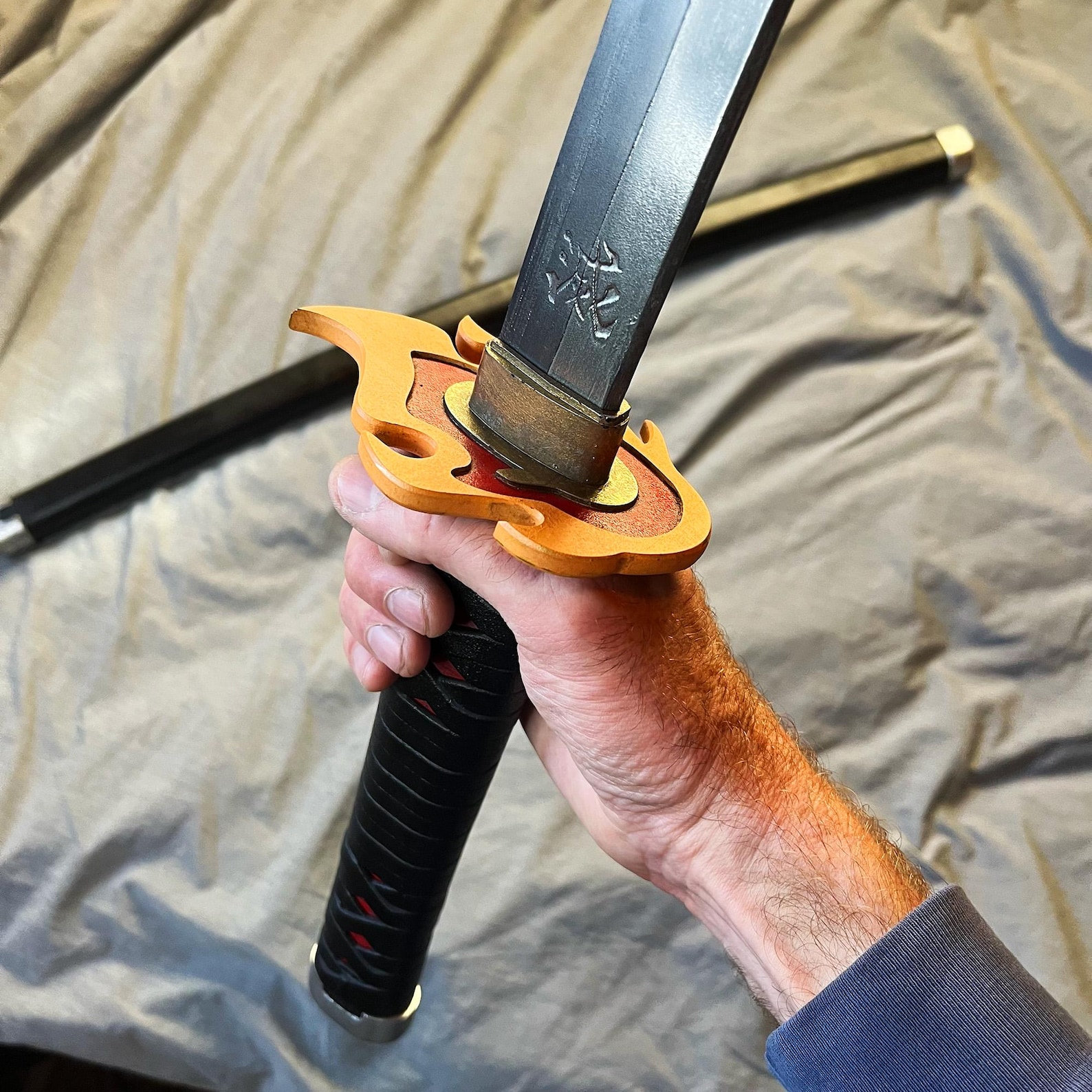 FILE - Printable Sun Nichirin ("oni Destroyers" Sword) - Etsy