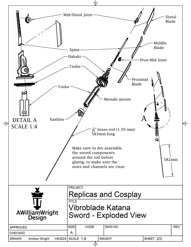 FILE - MMCC Approved Vibro-katana - Etsy