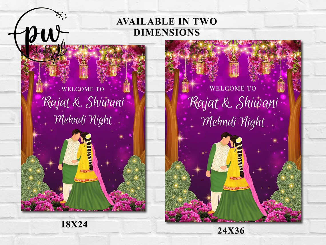 Mehndi Signs as Mehndi Poster, Mendhi Umbrella Desi Decor as Mehendi ...