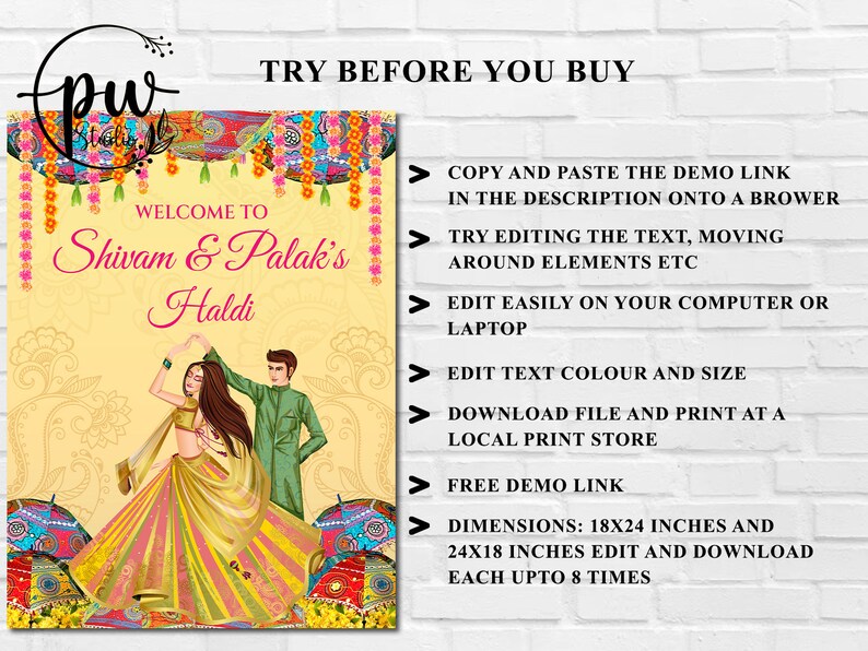 Couple Haldi Signages & Pithi Signages, Haldi Decoration as Haldi Decor ...