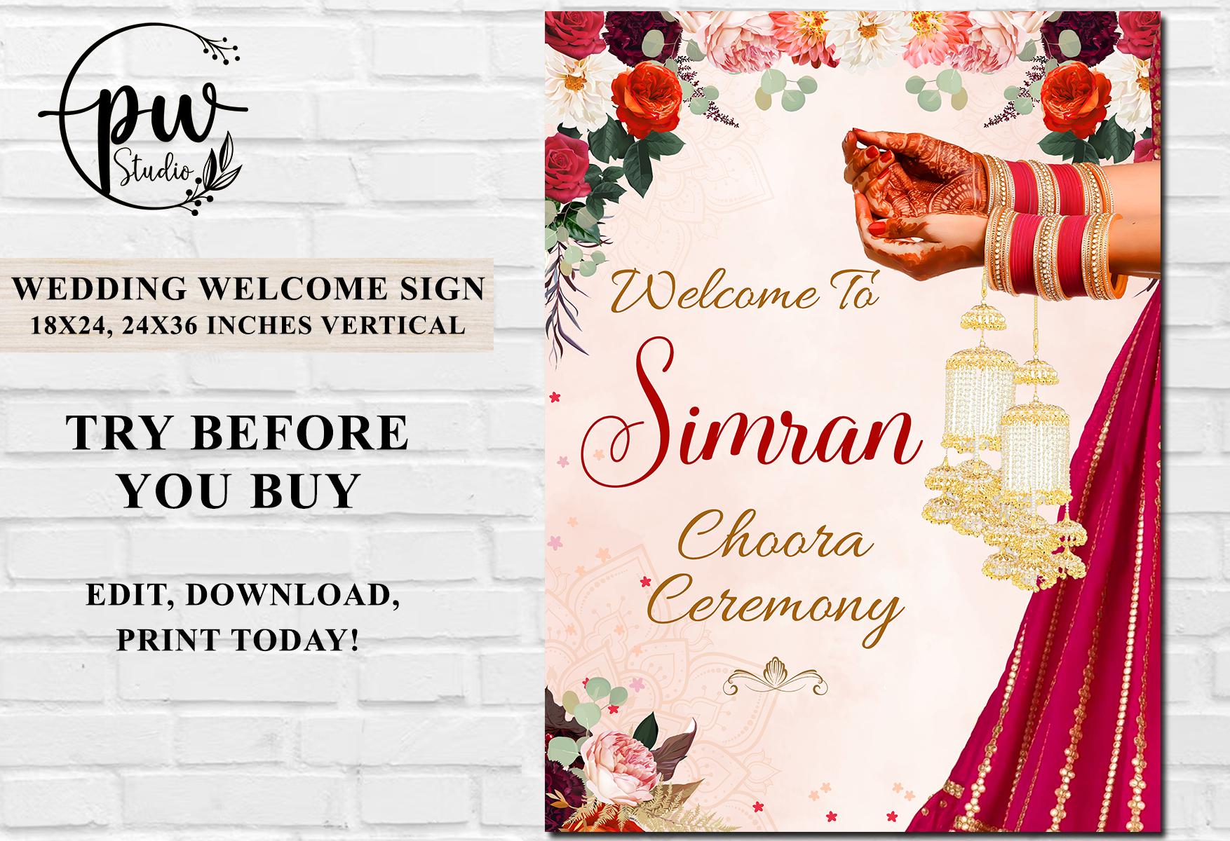 Choora Welcome Signs as Chooda Signs, Chooda Welcome Signs as Sikh ...