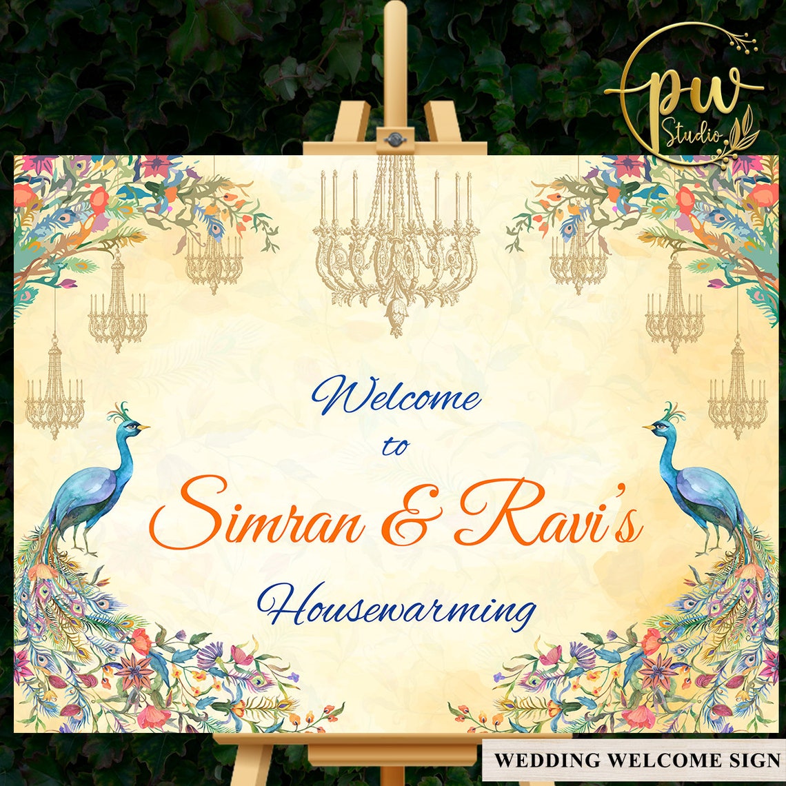 Indian Housewarming Welcome Sign, Welcome Housewarming Indian as Griha ...