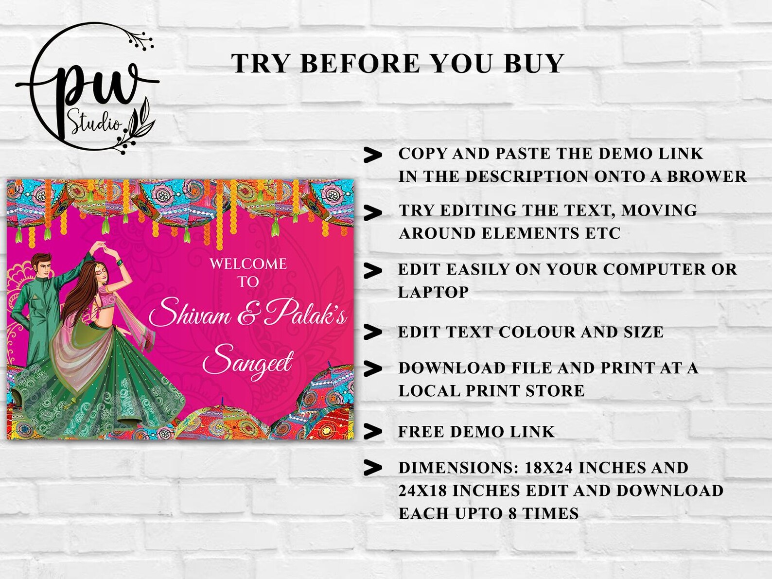 Sangeet Welcome Board Sangeet Wedding Sign, Sangeet Welcome Sign ...