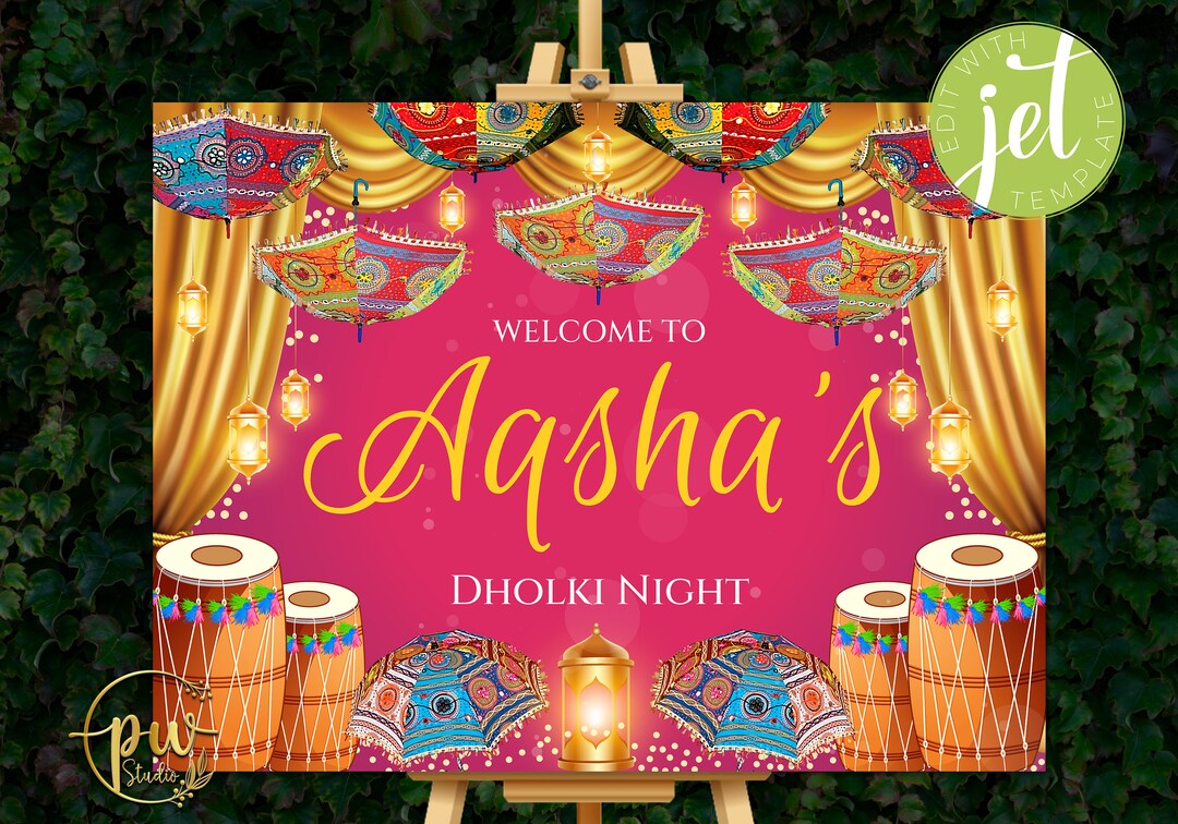 Dholak Welcome Signs as Dholki Welcome Signs, Dholak Night Signs as ...