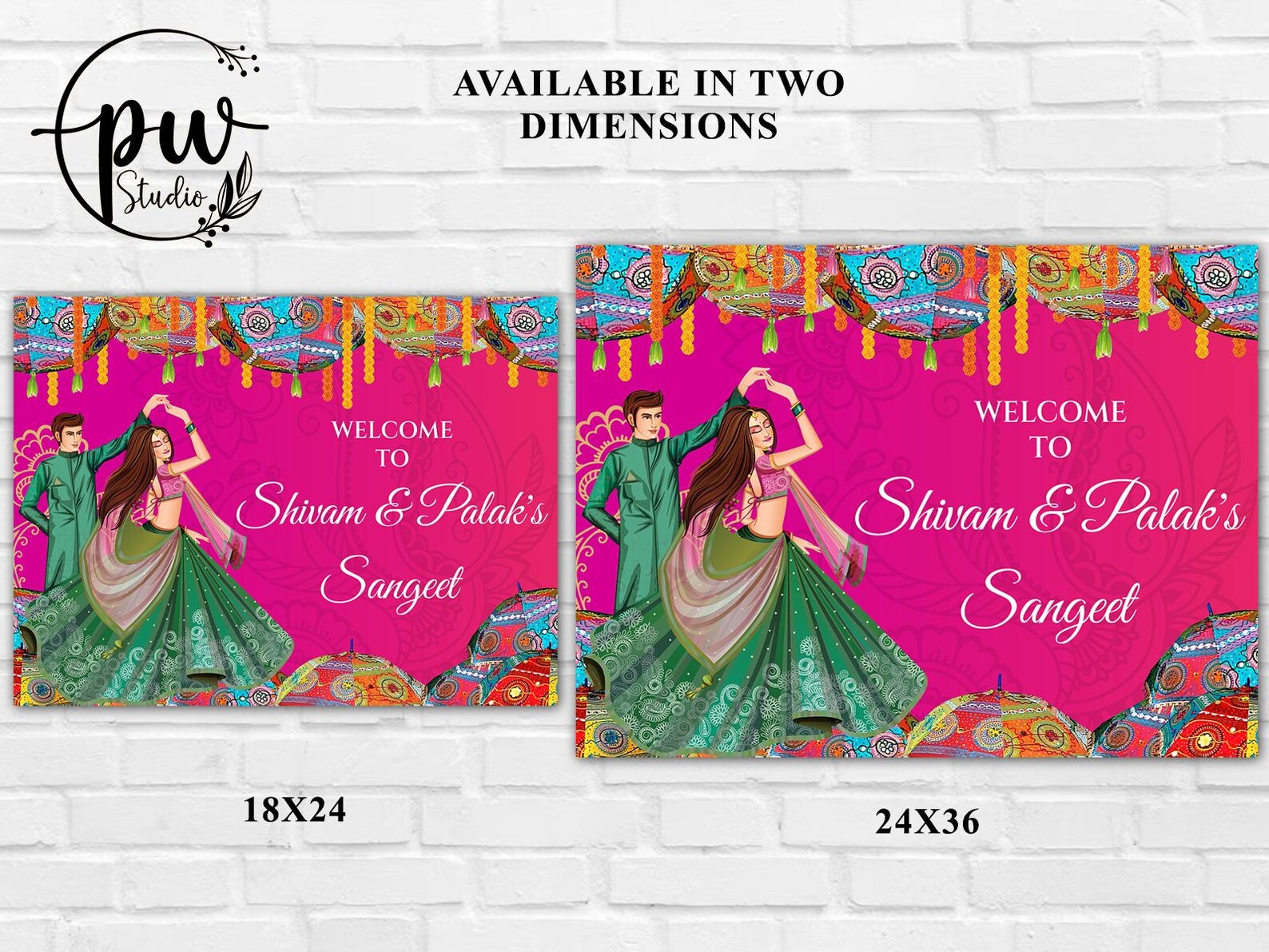 Sangeet Welcome Board Sangeet Wedding Sign, Sangeet Welcome Sign ...