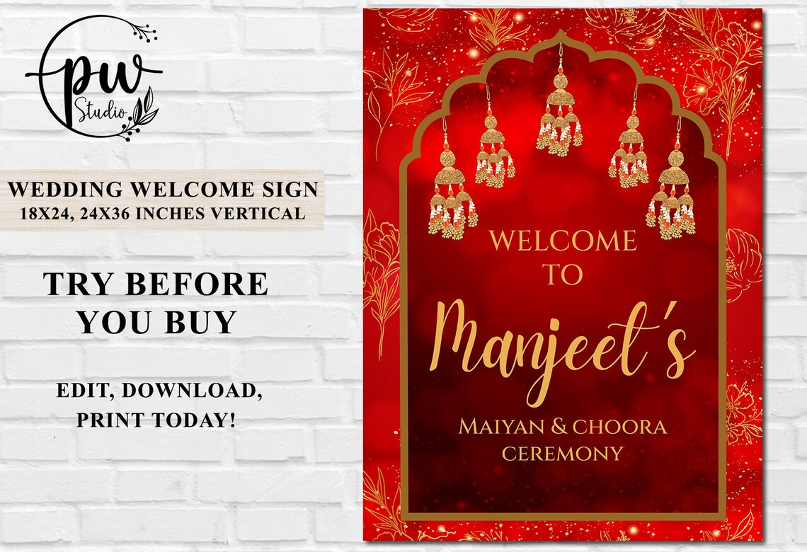 Choora Signs & Choora Welcome Signs, Chooda Signs as Chooda Welcome ...
