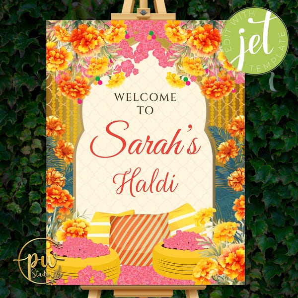 Indian Wedding Sign, Indian Welcome Board as Phera Welcome Sign as ...