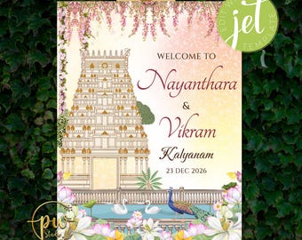 Tamil Welcome Sign as Telugu Wedding Signs Indian, Tamil Wedding Signs ...