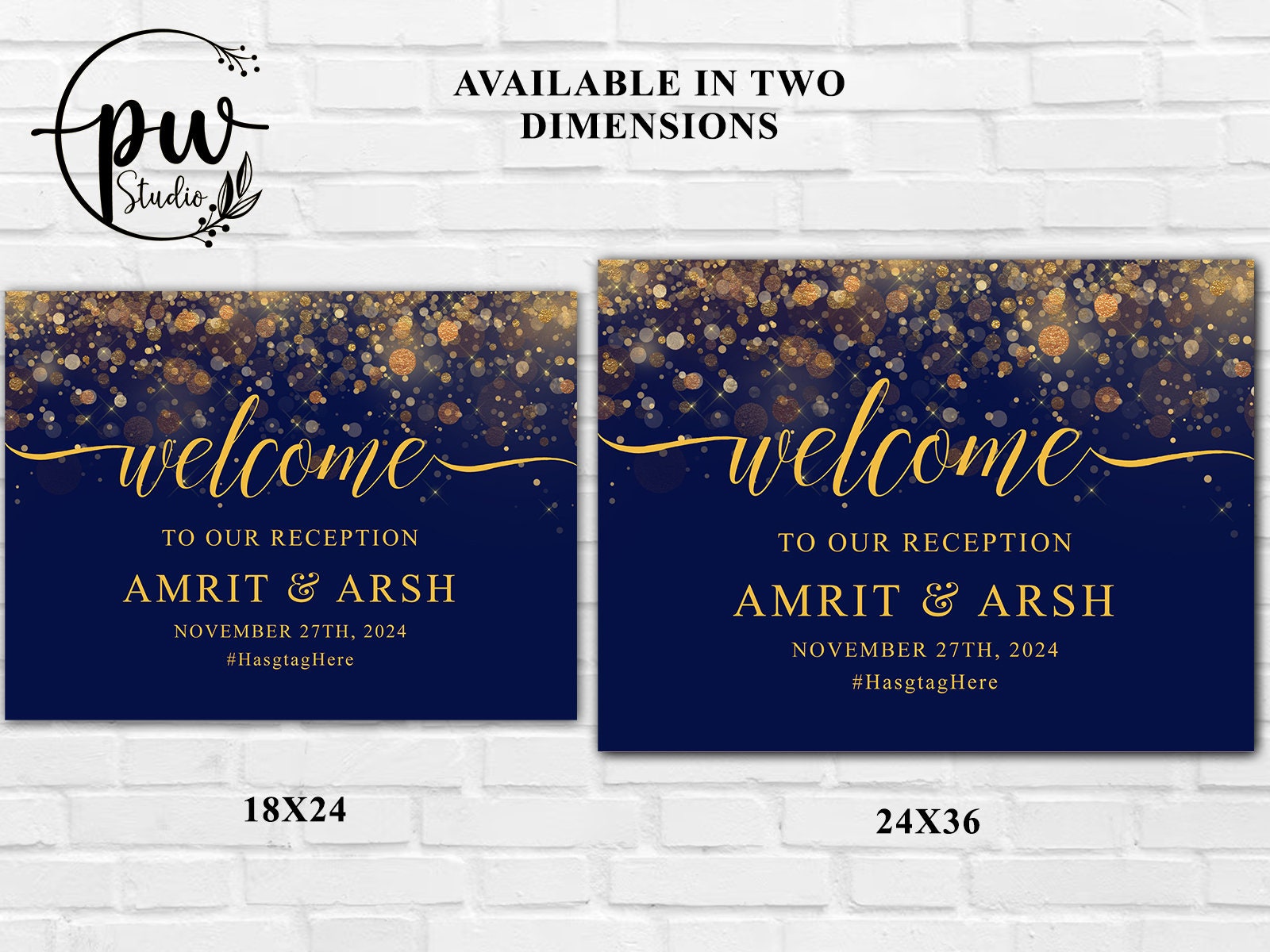 Indian Wedding Reception Sign as Indian Reception Sign, Indian Cocktail ...