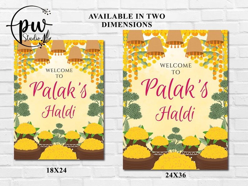 Maiyan Signs Mayoun Welcome Signs Haldi Decor, Haldi Welcome Sign ...
