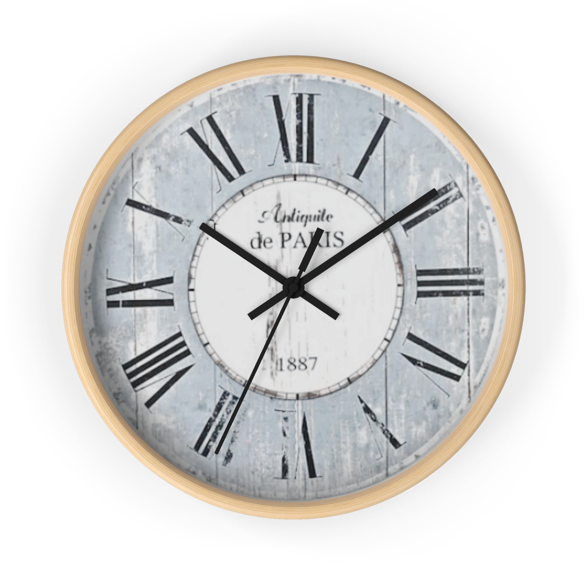 Antique Design Wall Clock Paris Wall Clock French Wall Clock White Wall ...