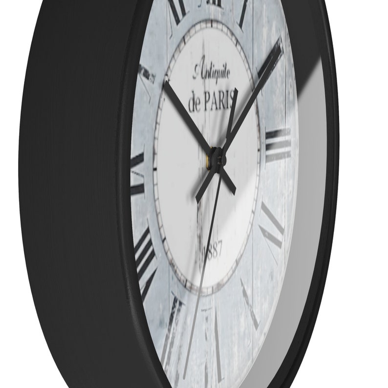 Antique Design Wall Clock Paris Wall Clock French Wall Clock White Wall ...