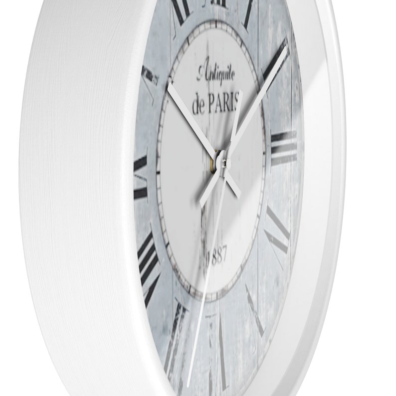 Antique Design Wall Clock Paris Wall Clock French Wall Clock White Wall ...