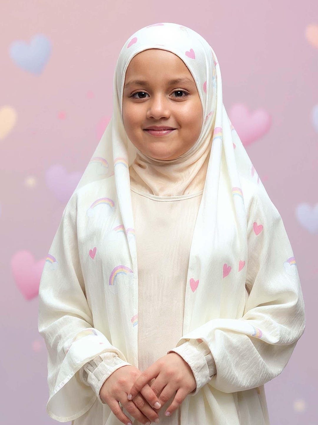 Instant Childrens Hijab Modal Hijab for Girls – Kids Hijab, Children ...