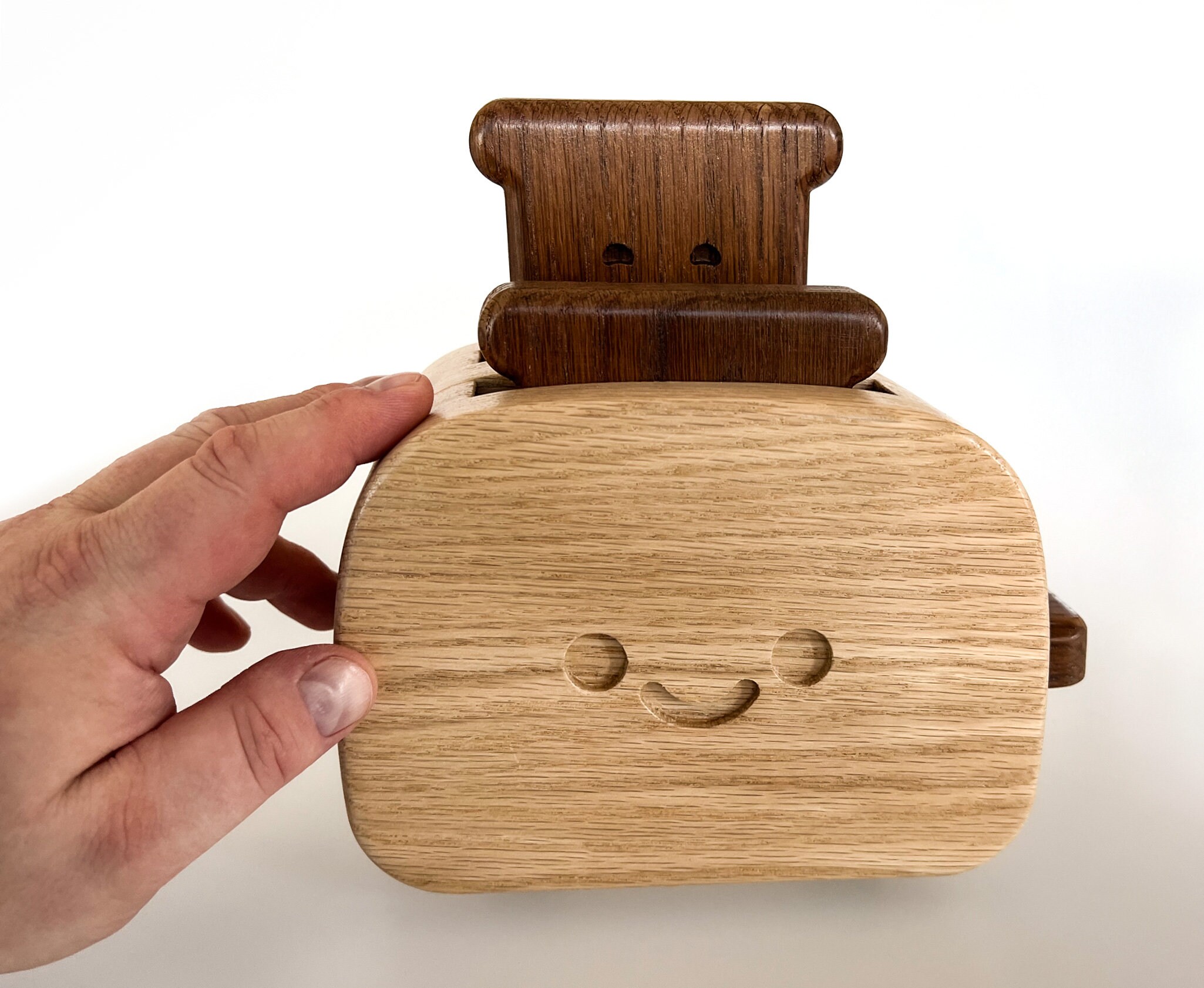 Li'l Toasty and the Toast Bros Handcrafted Solid Wood Decorative ...