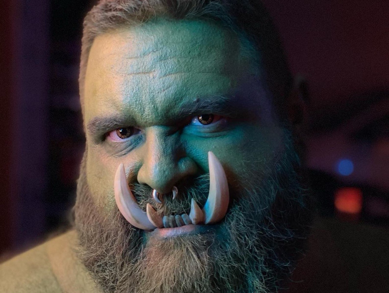 Resin Cosplay Orc Tusks - Boar Double Style (lower Teeth) - Etsy
