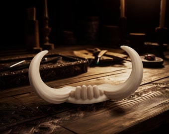 Cosplay Orc Tusks Fake Thermoplastic Teeth for Fantasy Costumes LARP ...