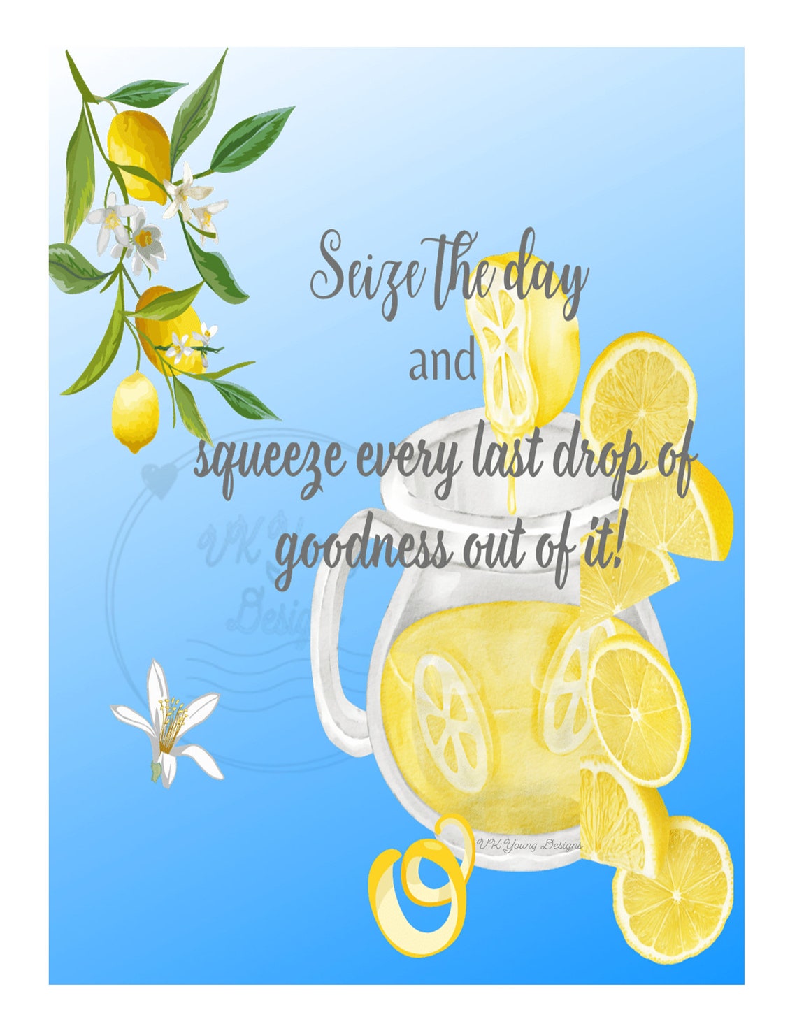 Lemon Printables, Summer Signs, Affordable Decorating - Etsy