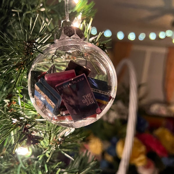 Book Ornament - Etsy