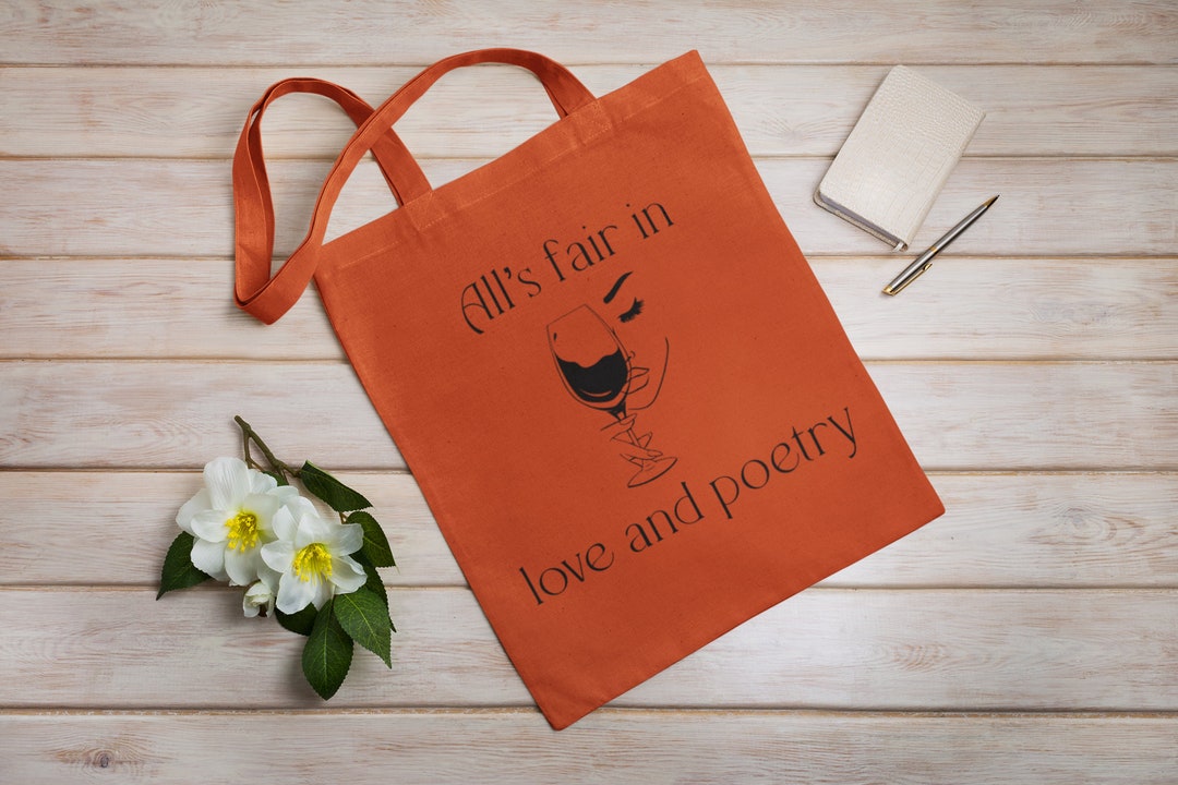 Alls Fair in Love and Poetry Ttpd Tote Style 2 - Etsy