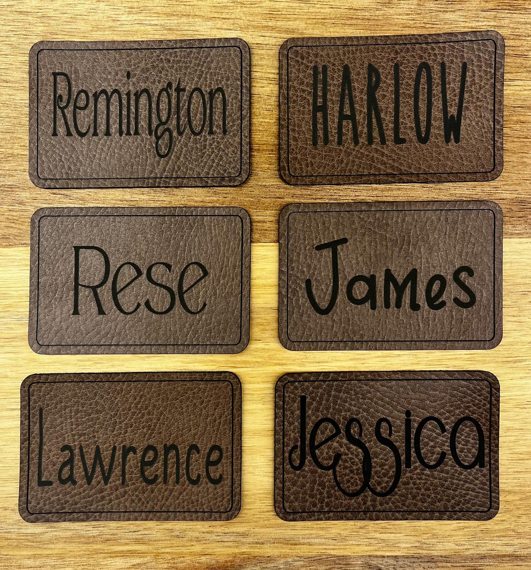 Beanie With Personalized Patch - Classic Fonts - Etsy