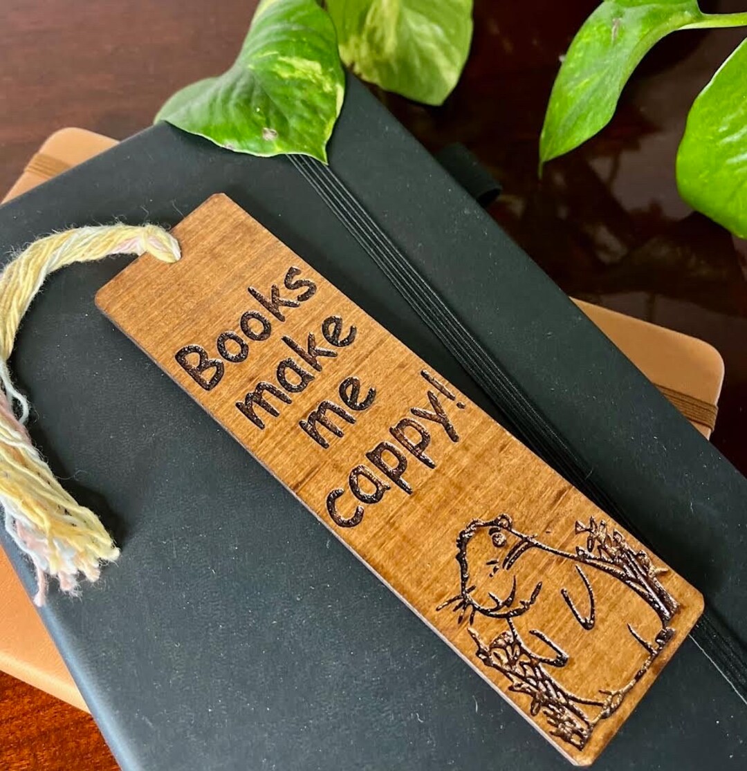 Capybara Themed Bookmark Style 2 - Etsy