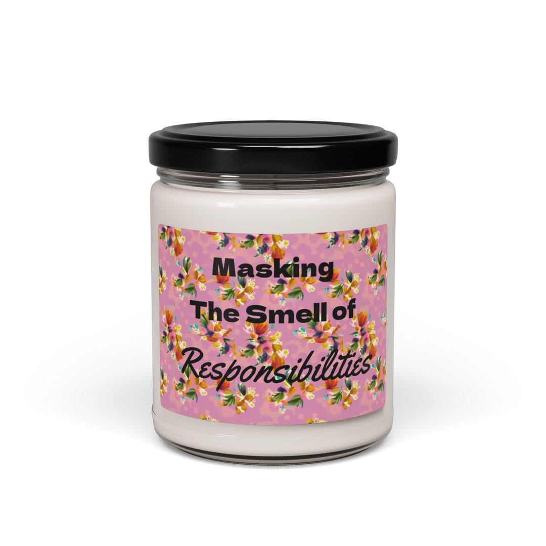 Masking the Smell of Responsibilities Candle - Etsy