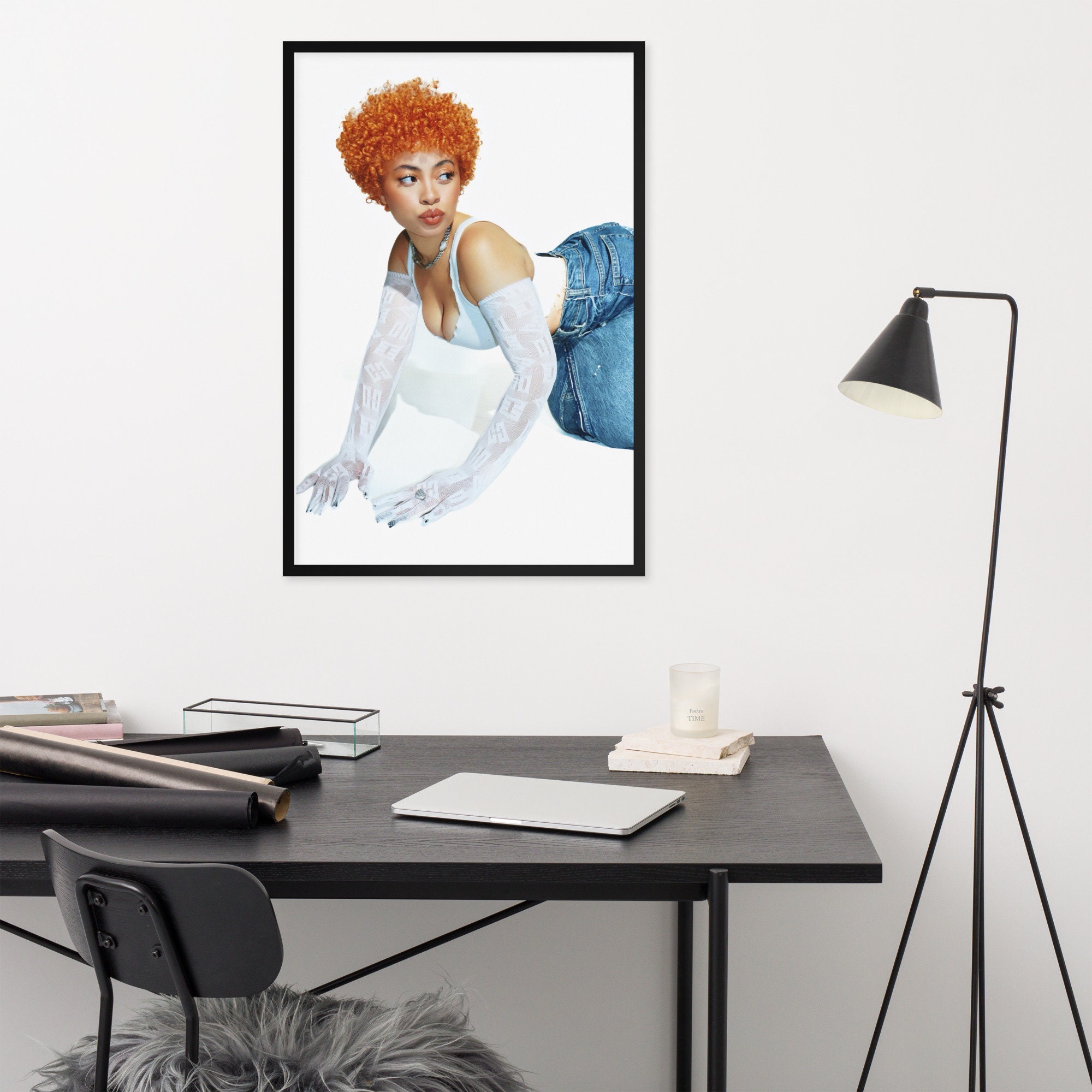 Affiche De Musique De Rappeur Américain Ice Spice Poster vendu par Doe ...