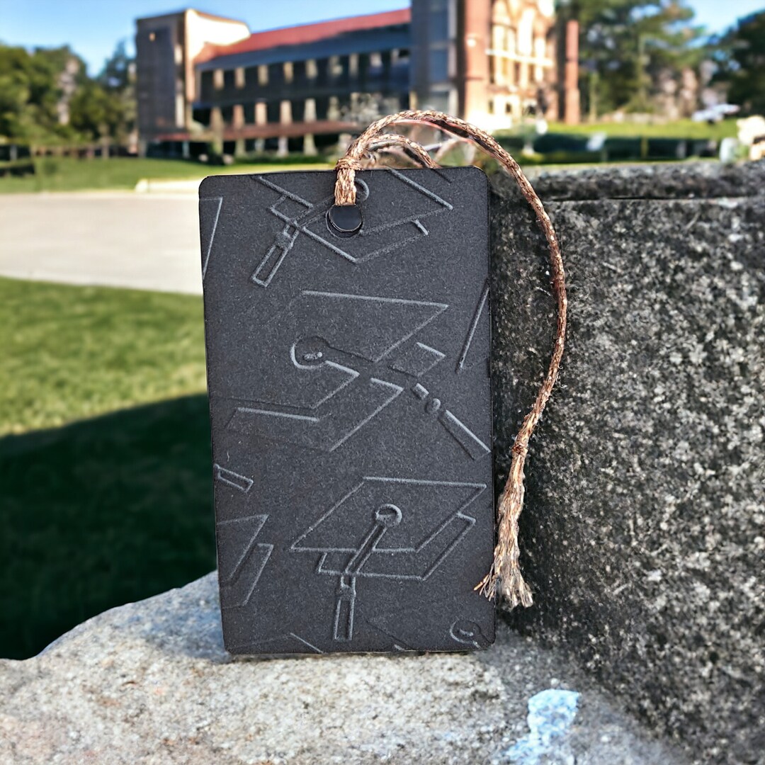 Graduation Gift Tag, Congrats Gift Tag, Handmade Tags, Graduation Cap ...