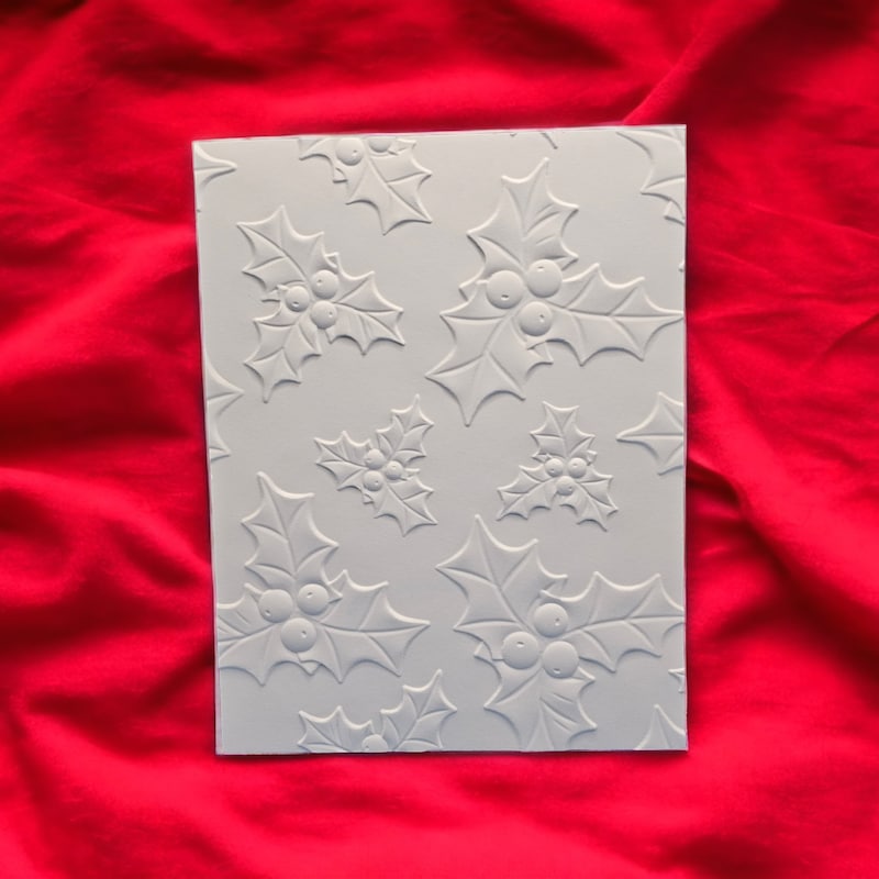 Christmas Embossing Folders - Etsy