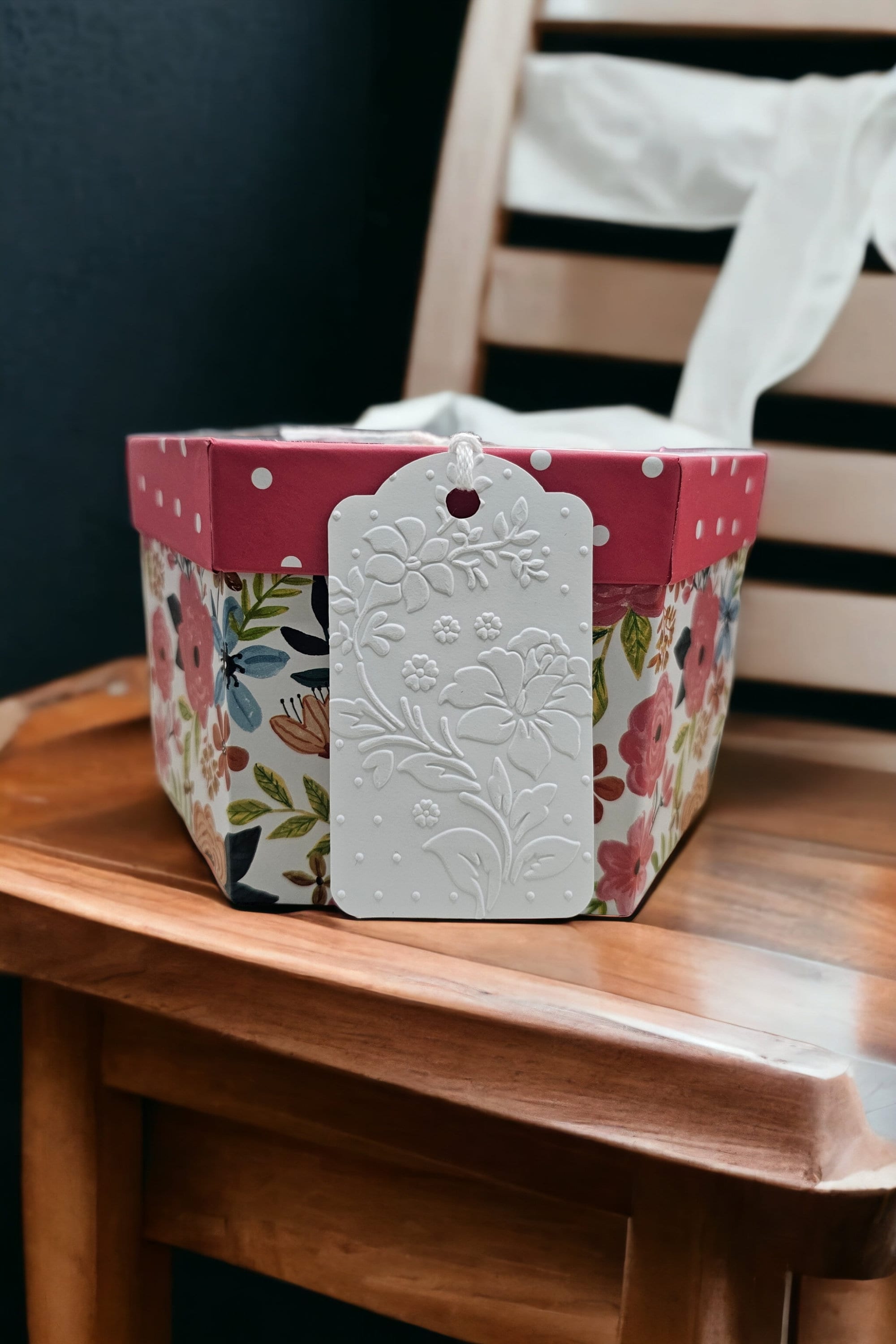 Embossed Tags, Pre-strung Hanging Tags, Gift Tags, Wedding Tags, Favor ...