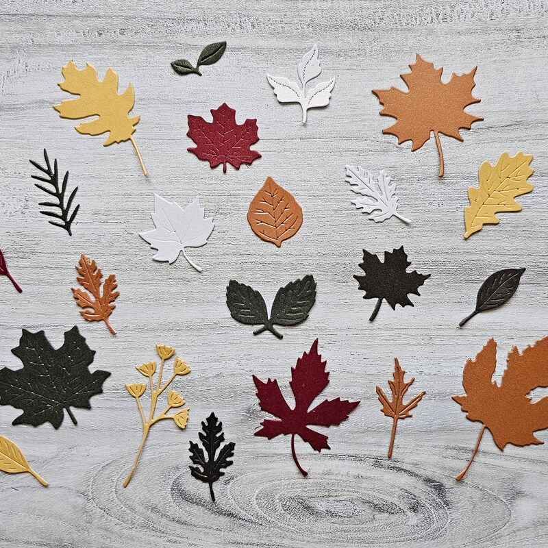 Leaf Die Cut - Etsy