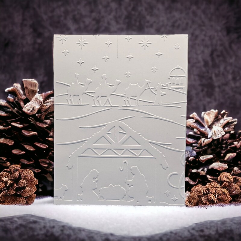 Nativity Cards - Etsy