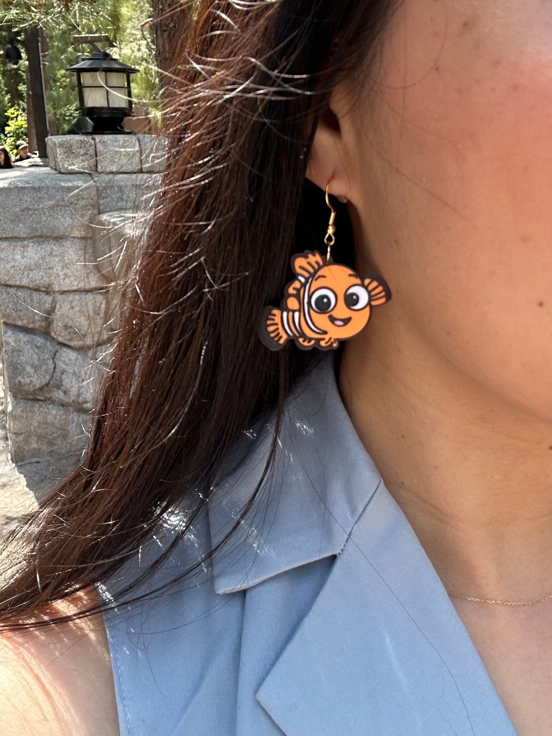 Pixar Finding Nemo Earrings 3D Printed Pixar Earrings Finding Dory ...