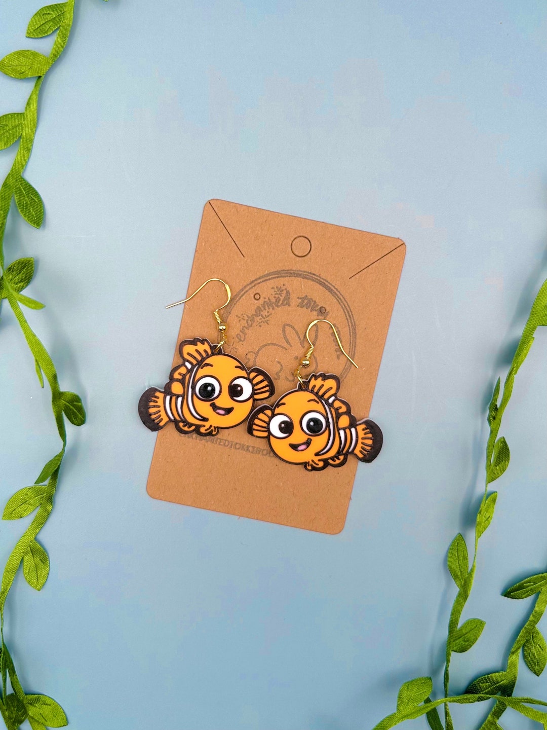 Pixar Finding Nemo Earrings 3D Printed Pixar Earrings Disney Earrings ...