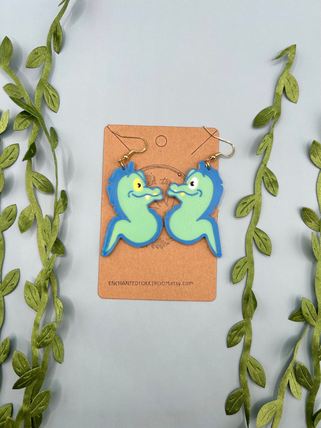 Flotsam and Jetsam Earrings the Little Mermaid Earrings Disney Villain ...