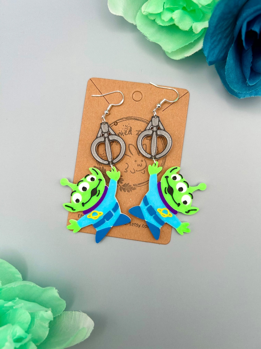 Pixar Toy Story Alien Earrings Toy Story Earrings Pixar Earrings Disney ...