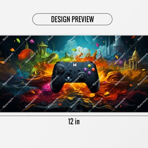 Gaming License Plate Sublimation Design, Gaming Gifts for Him Car ...