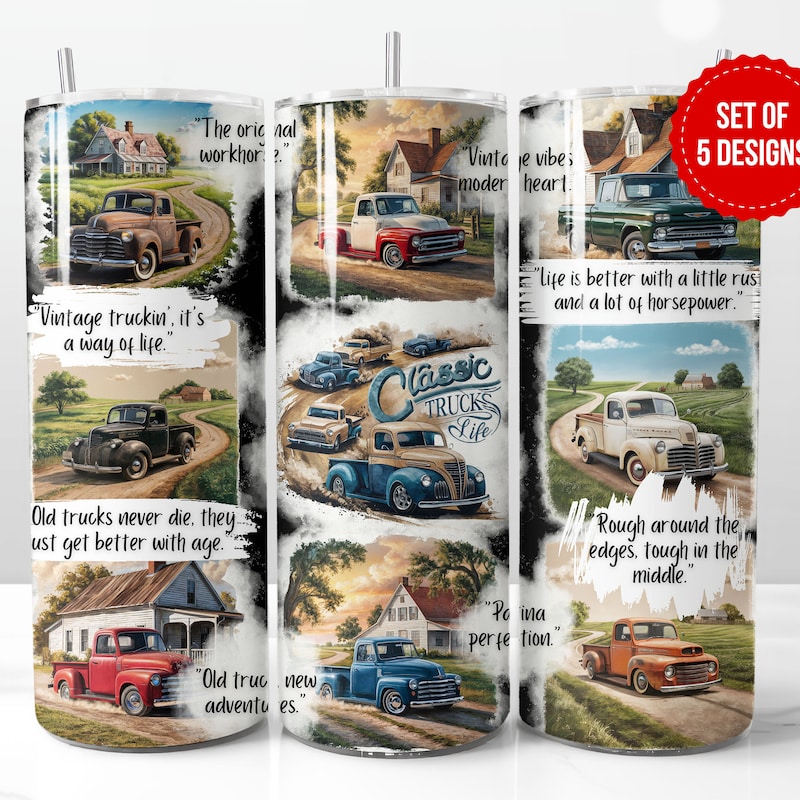 Old Chevy Truck Template - Etsy