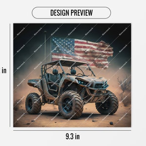 UTV 4 Wheeler Tumbler Wrap Sublimation Design, Skinny 20oz Straight ...