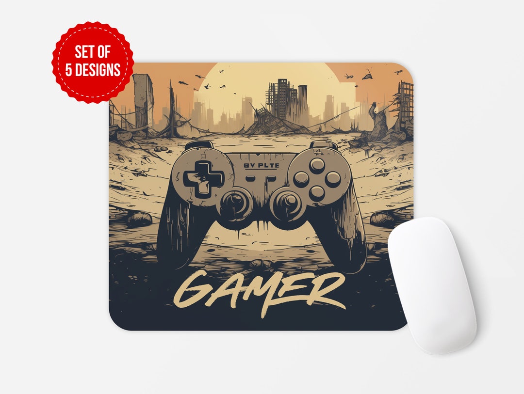Gamer Mouse Pad PNG Sublimation Design, Gamer Gifts for Him Square ...