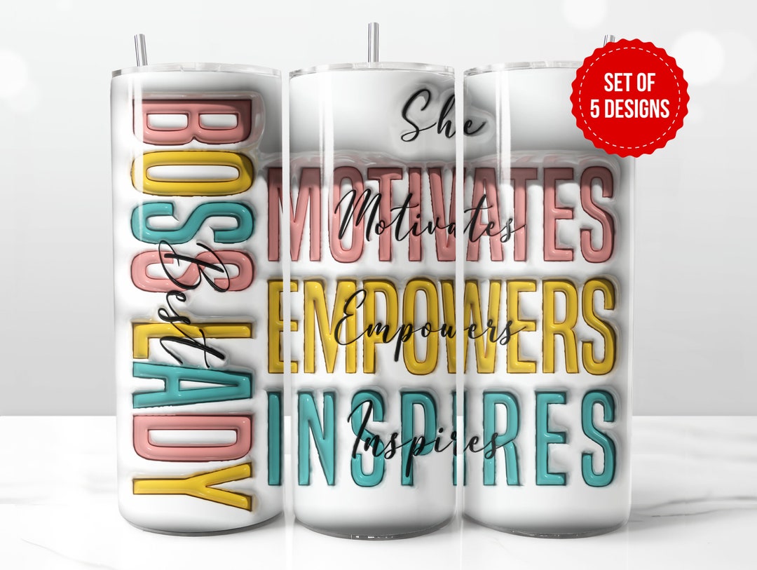 Best Boss Lady Tumbler Wrap Sublimation Design, Gift for Boss Female ...
