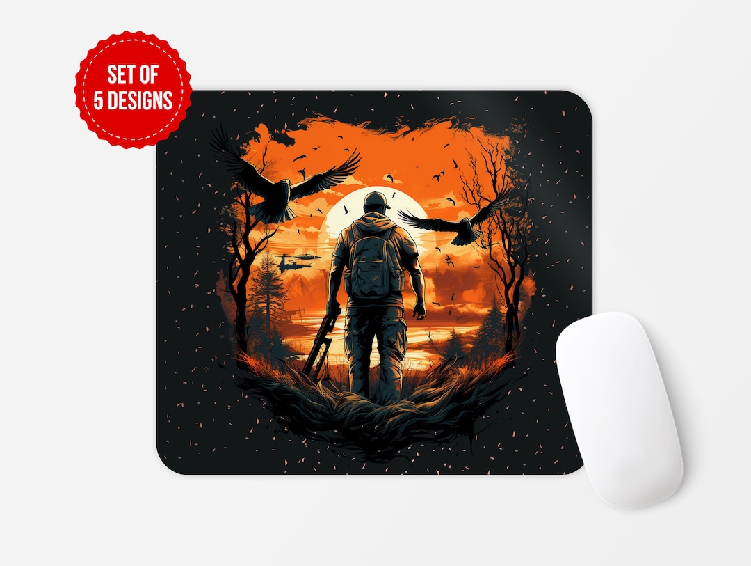 Epic Hunting Mouse Pad PNG Sublimation Design, Best Gift for Hunter ...