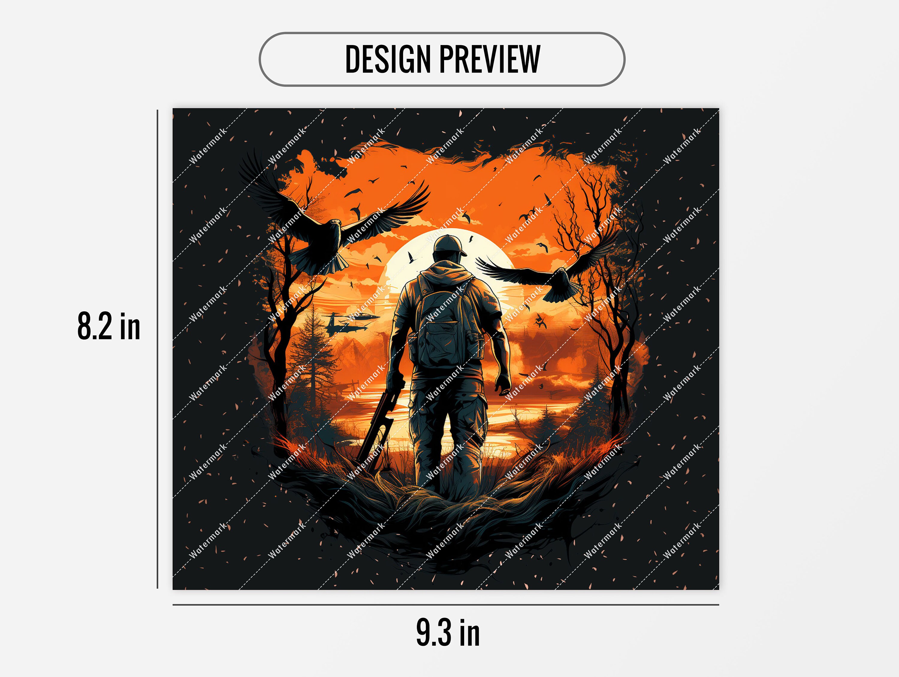 Epic Hunting Mouse Pad PNG Sublimation Design, Best Gift for Hunter ...