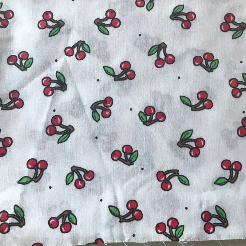 Cherry Fabric - Etsy