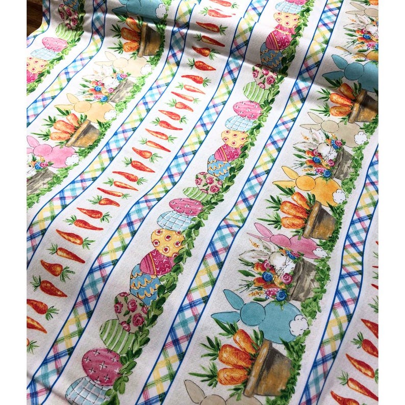 Henry Glass Peek a Boo Bunnies Fabric, 100% Cotton Fabric, Sewing ...