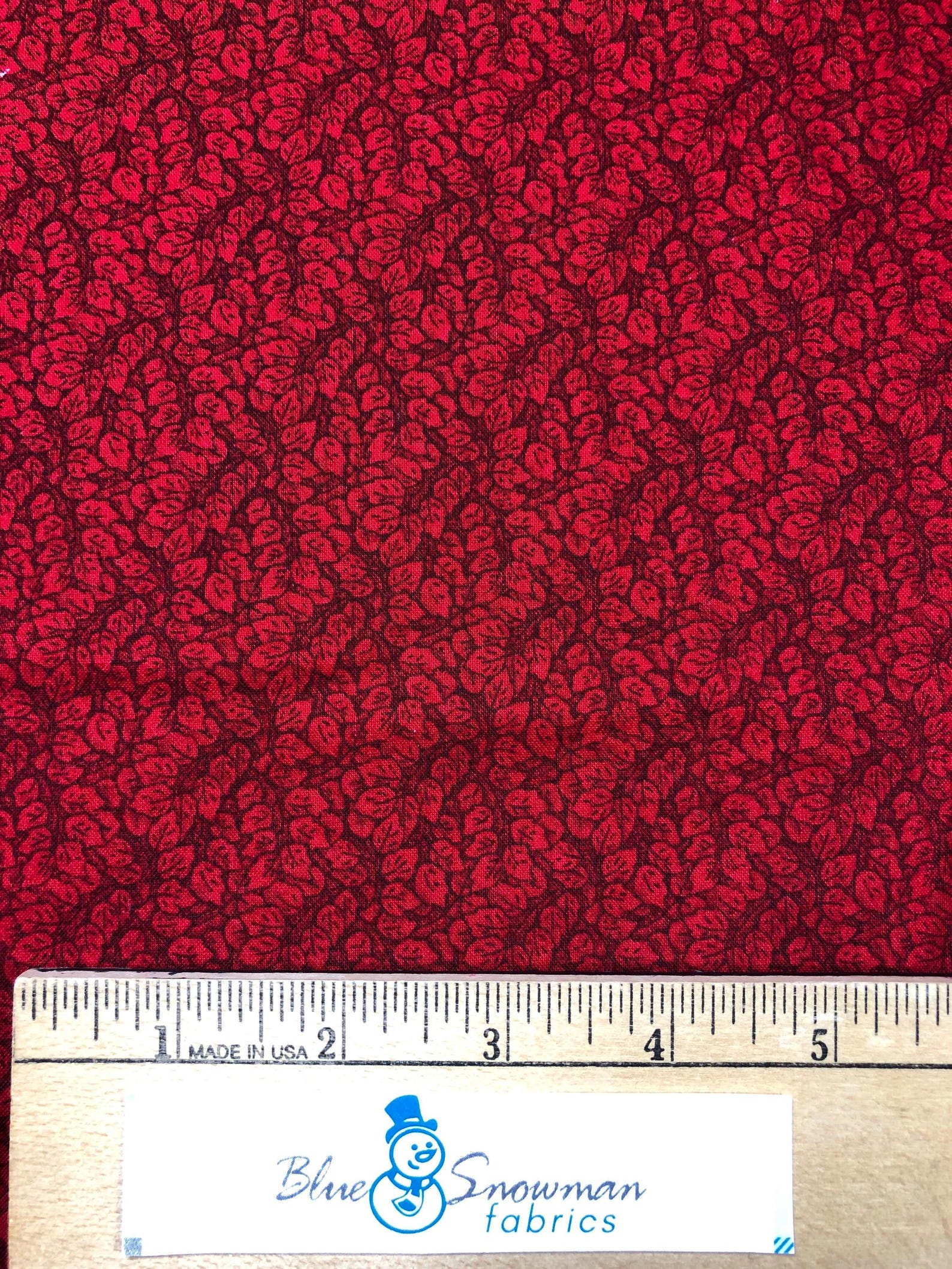 Beautiful Red Blender Fabric, Sewing Fabric, Quilting, Fabric by the ...