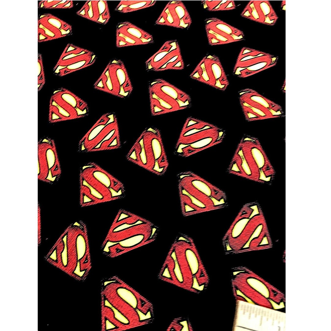 Licensed DC Comics Superman Fabric, Sewing, Quilting, Fabric for Kids ...