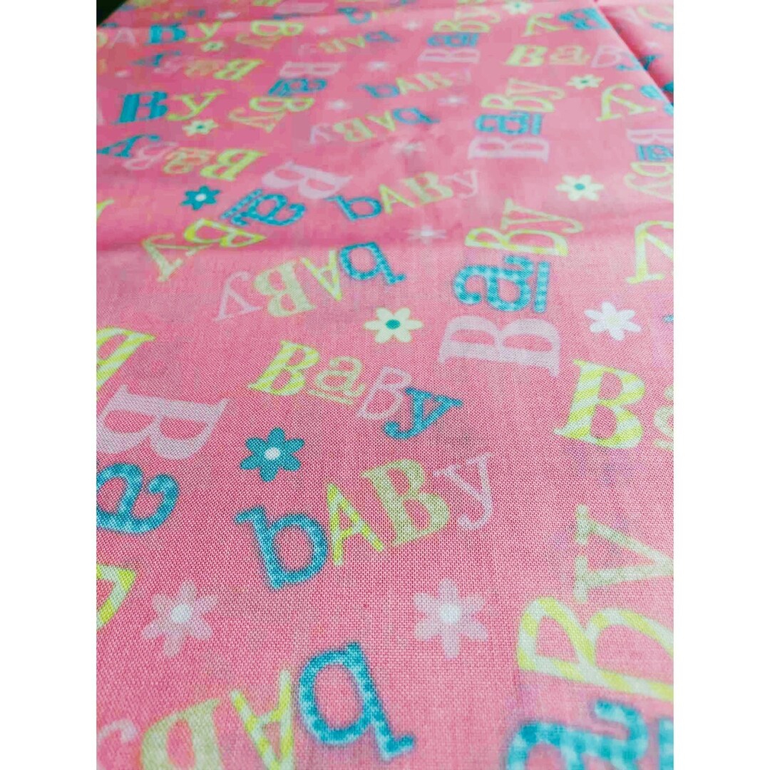 Baby Girl Pink Nursery Fabric, Sewing Fabric, Fabric by the Yard ...
